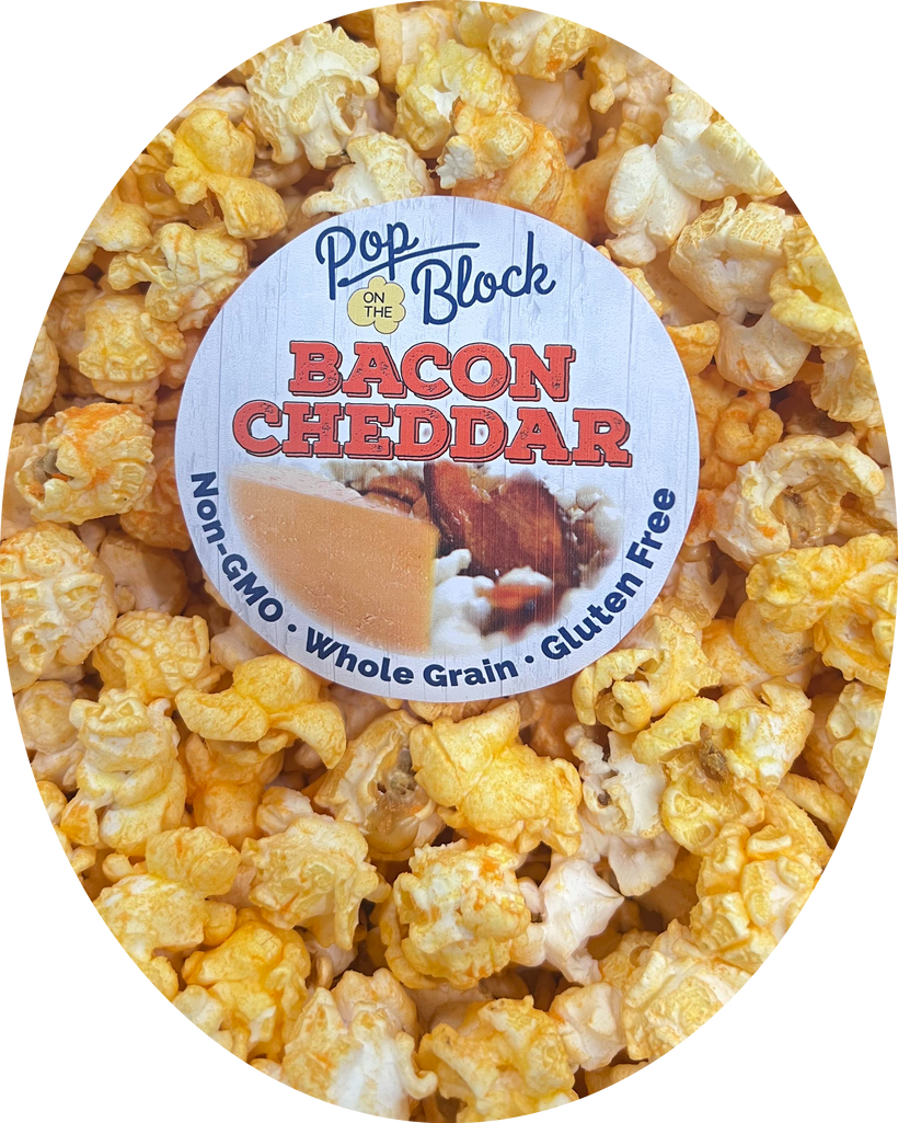 Bacon Cheddar Popcorn – PopOnTheBlock