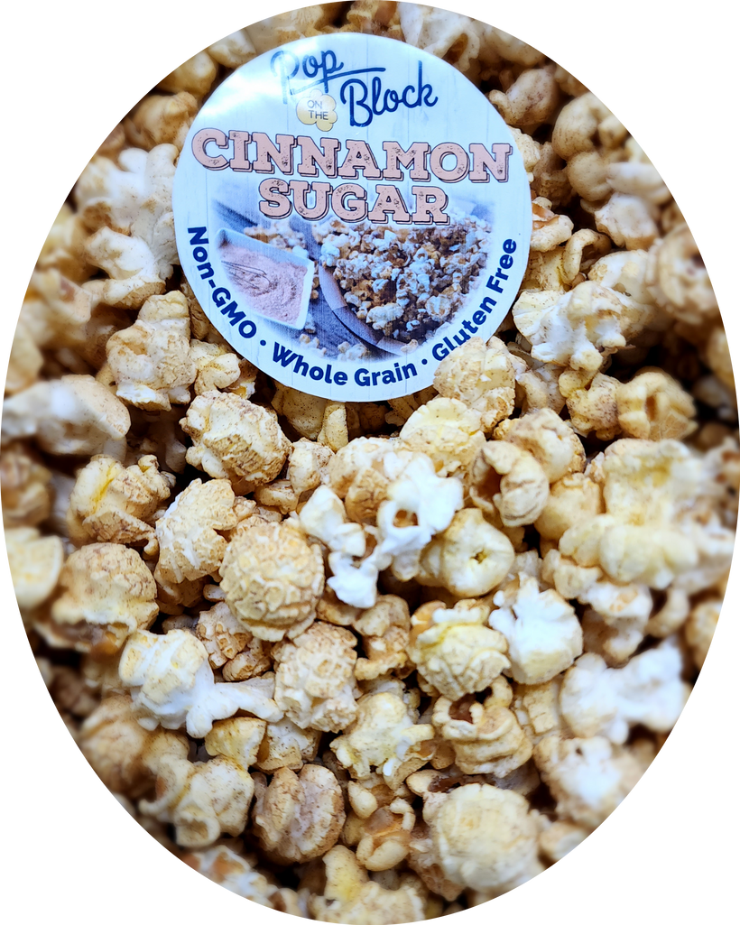 Cinnamon Sugar Popcorn – PopOnTheBlock
